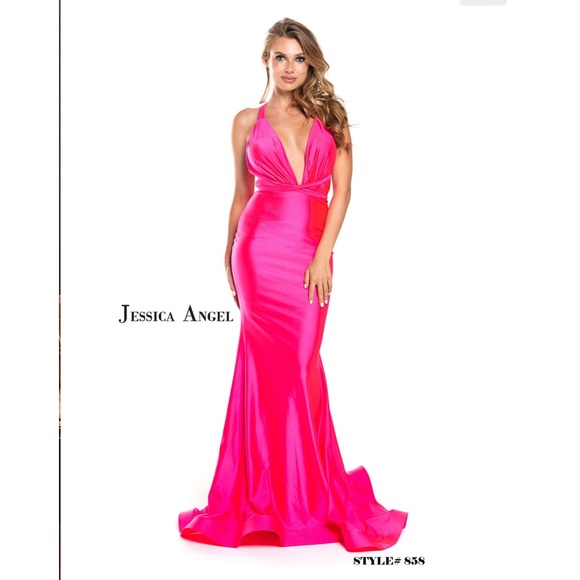 Jessica Angel | Dresses | Pink Jessica Angel Prom Dress Style Number ...